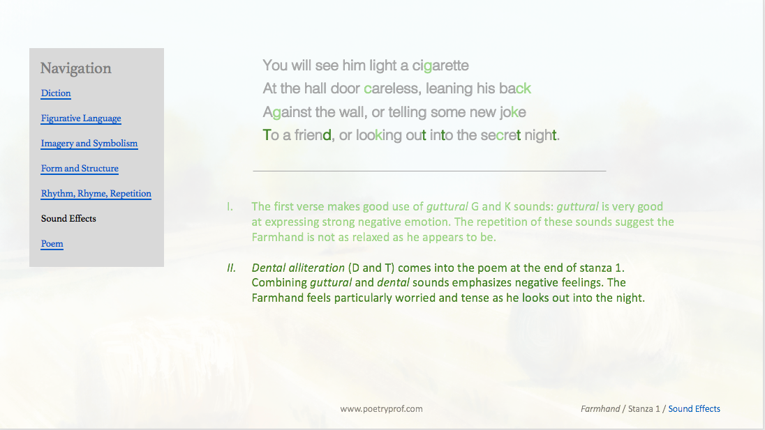 Farmhand – Poetry Prof