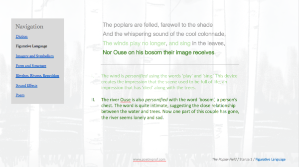 The Poplar-Field – Poetry Prof