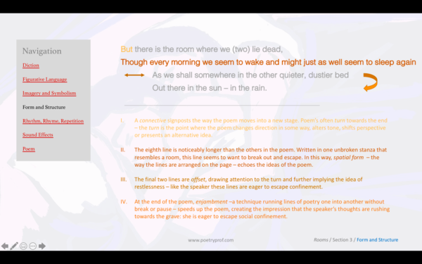 Rooms – Poetry Prof