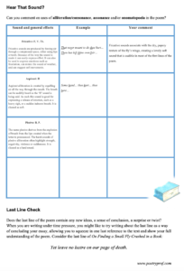 On Finding a Small Fly Crushed in a Book – Poetry Prof