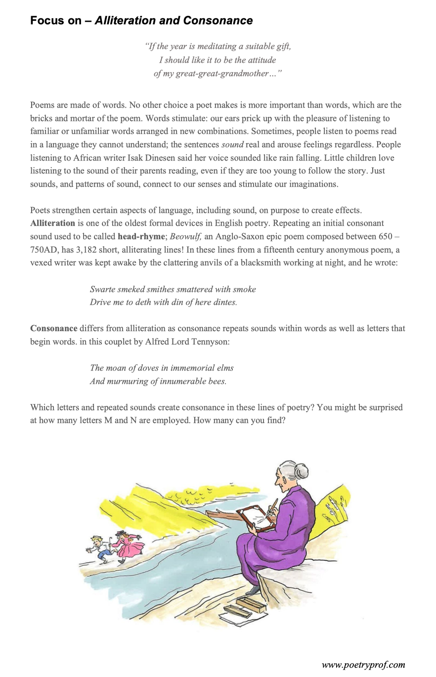 Request to a Year – Poetry Prof