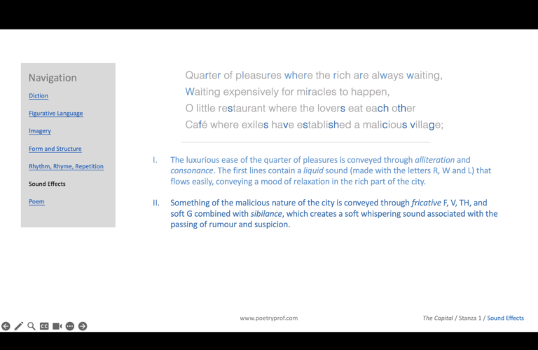 The Capital – Poetry Prof