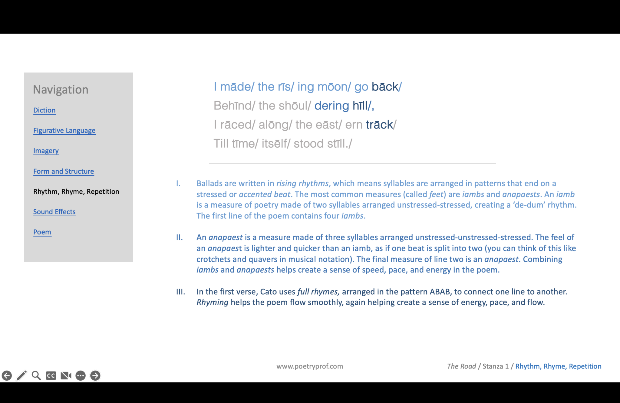 The Road – Poetry Prof